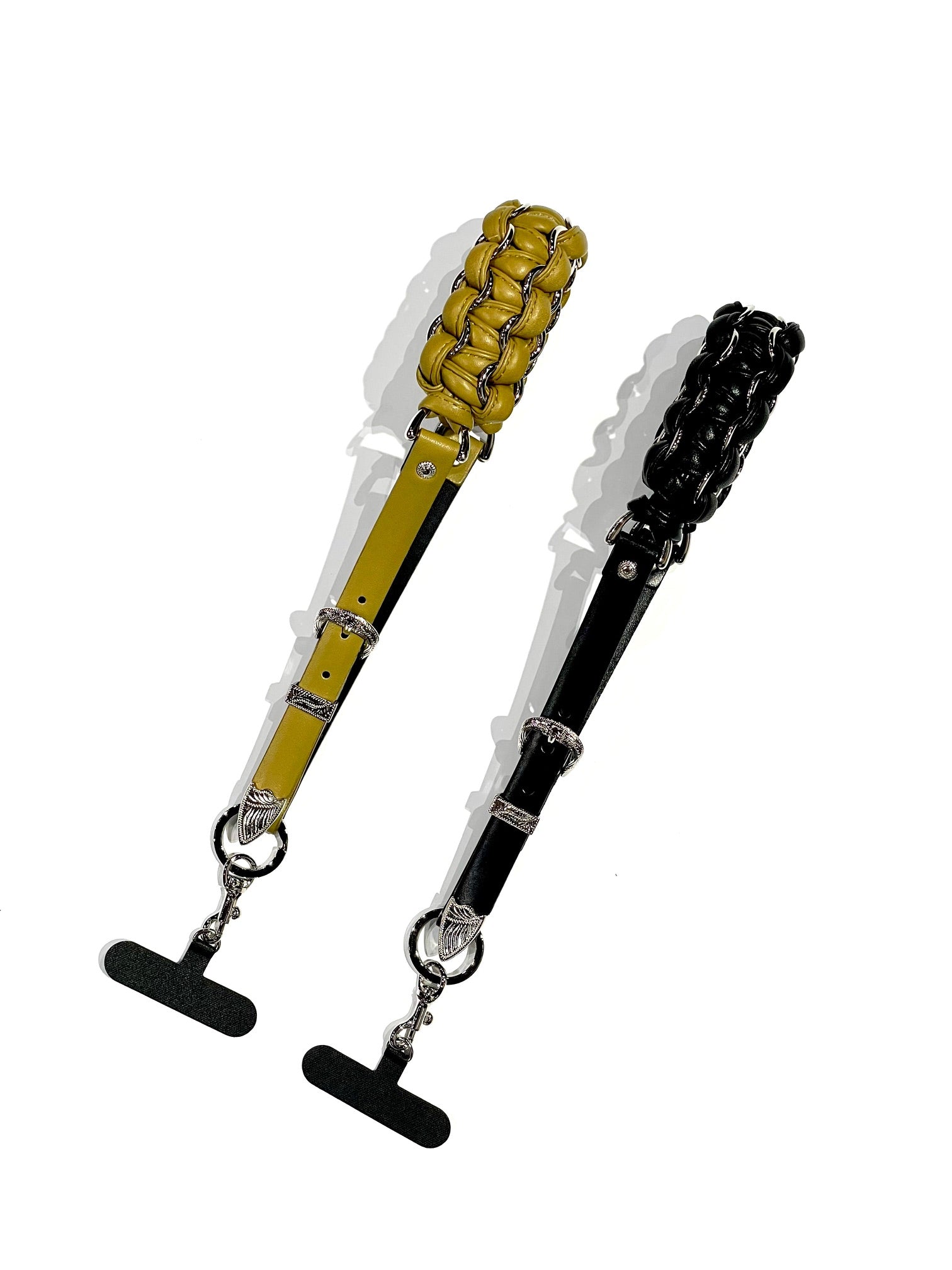 Leather braid phone handle strap – FUKIONLINE